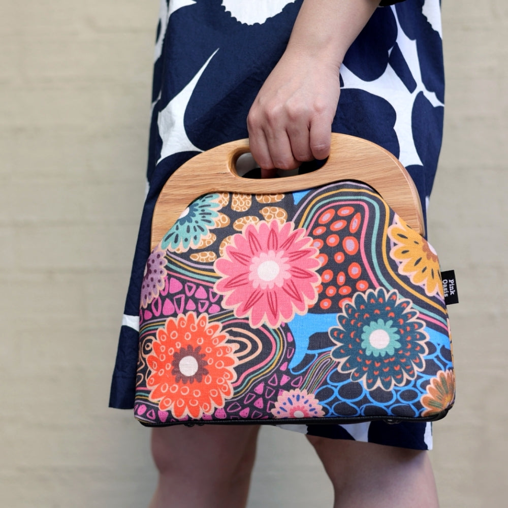 Pink Oasis | Ladies Unique Clutch Bags Handmade in Australia